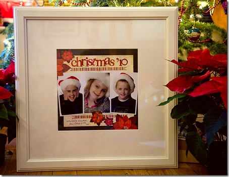 TheScrapbookStore.ie: A step-by-step Christmas Layout using 3 photos!